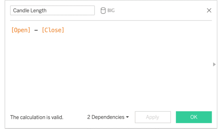 Tableau Candlestick Charts in An Easy 7 Minutes