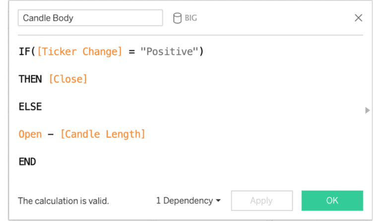 Tableau Candlestick Charts in An Easy 7 Minutes